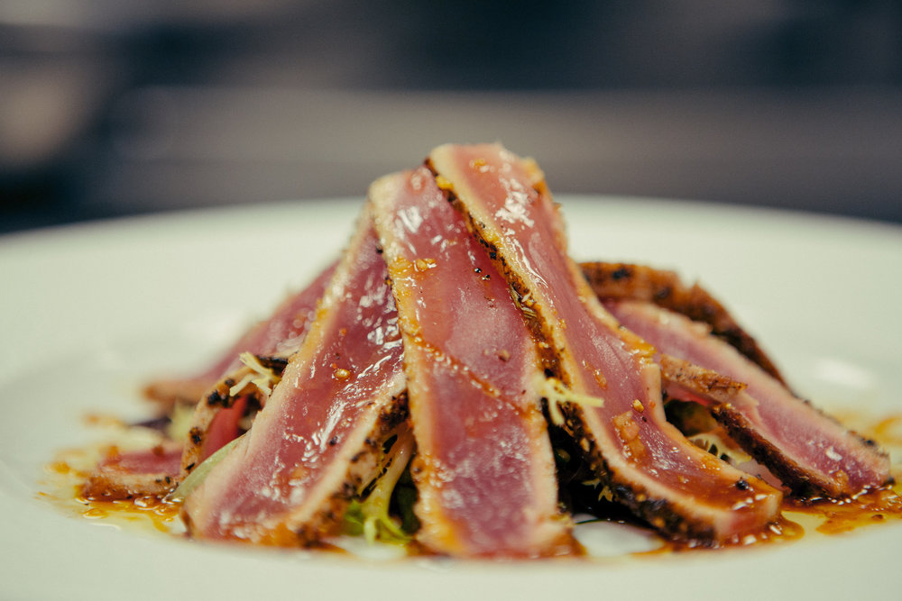 Eric Ripert's Seared Tuna with Ginger Vinaigrette - Bonberi