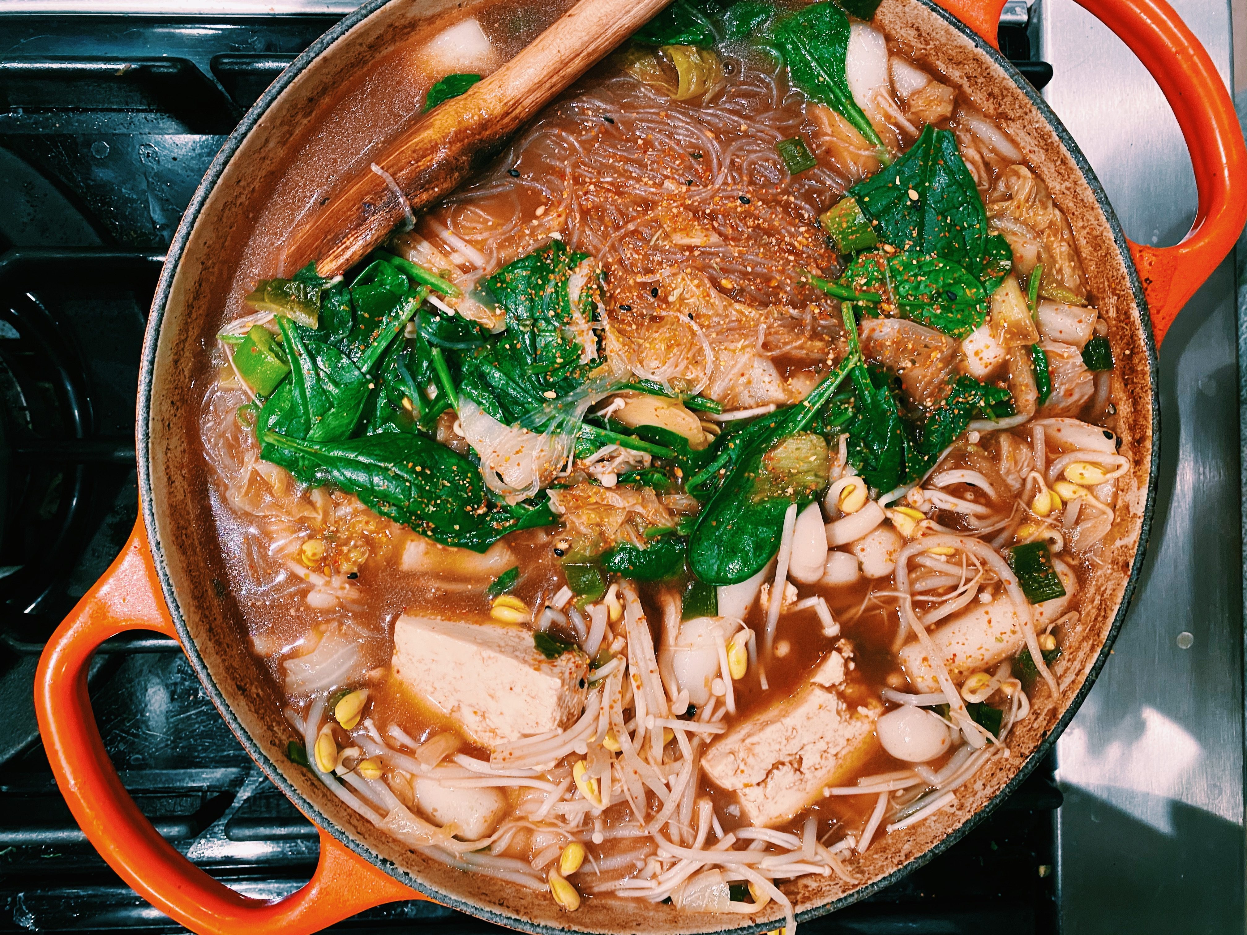 BONBERI SOON DOO BOO SPICY TOFU STEW - Bonberi