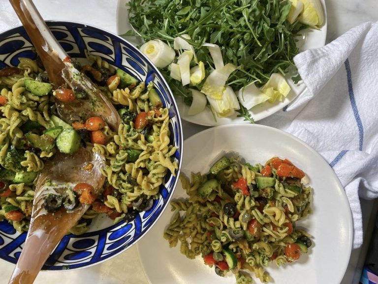 ZENB Tuscan Pesto Pasta Salad - Bonberi